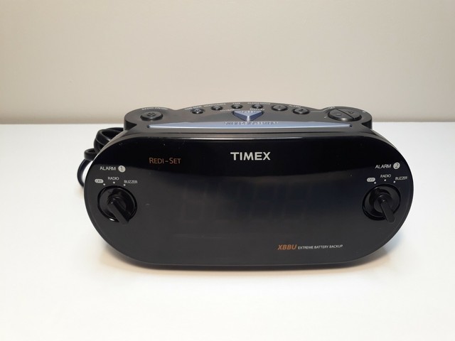 Timex XBBU Redi-set Dual Alarm Radio Clock T715 D2 for sale online | eBay