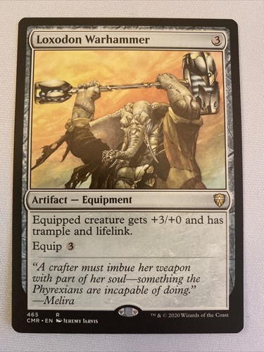 MTG Loxodon Warhammer – Commander: 2021 Edition Magic the Gathering ...