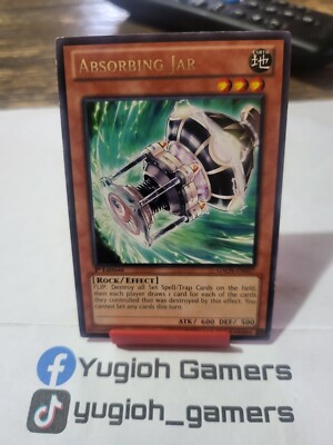 Yu-Gi-Oh Absorbing Jar GAOV 1st Rare Light Played | eBay