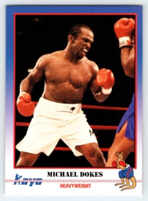 MICHAEL DOKES HEAVYWEIGHT BOXER Kayo Boxing Trading Card 1991 B178 | eBay