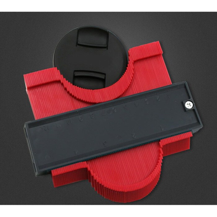 10-in Shape Profile Ruler Gauge Duplicator Scale Template Measuring ...