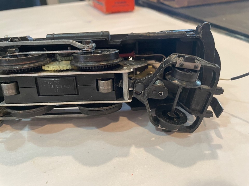 Vintage Lionel #8142 diecast 4-4-2 steam engine O/O-27 tested working ...