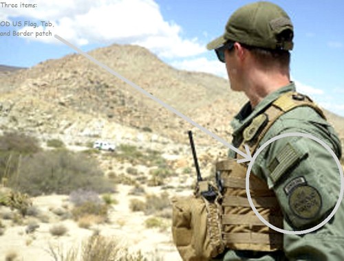US BORDER SECURITY BORSTAR SOG BORTAC velkrö OD PATCH: ALWAYS SENDING ...