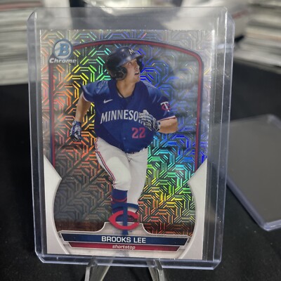 2023 Bowman Chrome Mega Box Mojo - Brooks Lee #BCP-31 Minnesota Twins ...