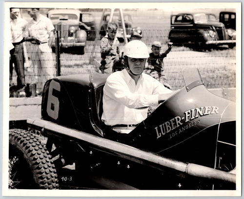 Dave Champeau Luber-Finer Racing Photo Car # 6 c1940 8"x10" VGC | eBay