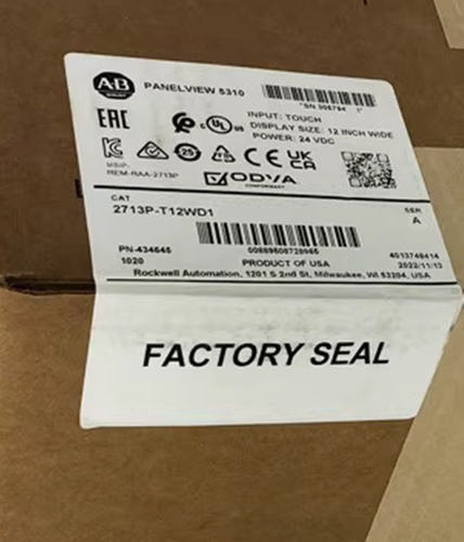 Allen Bradley 2713P-T12WD1 PanelView 5310 12" Graphic Terminal ...
