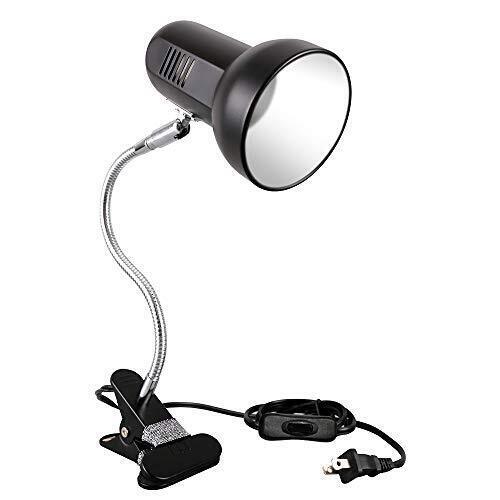 Clamp Desk Lamps 360 ° Flexible Clip on Light ,Portable Book Reading ...