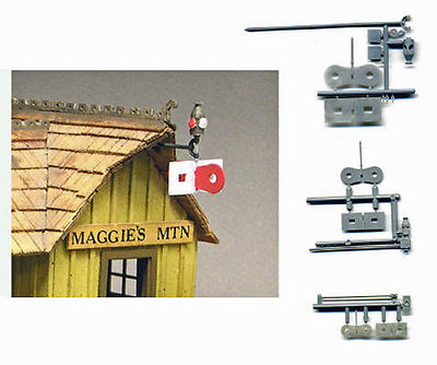 DEPOT STATION TRAIN ORDER BOARD O On30 Model Railroad Unpainted Detail ...