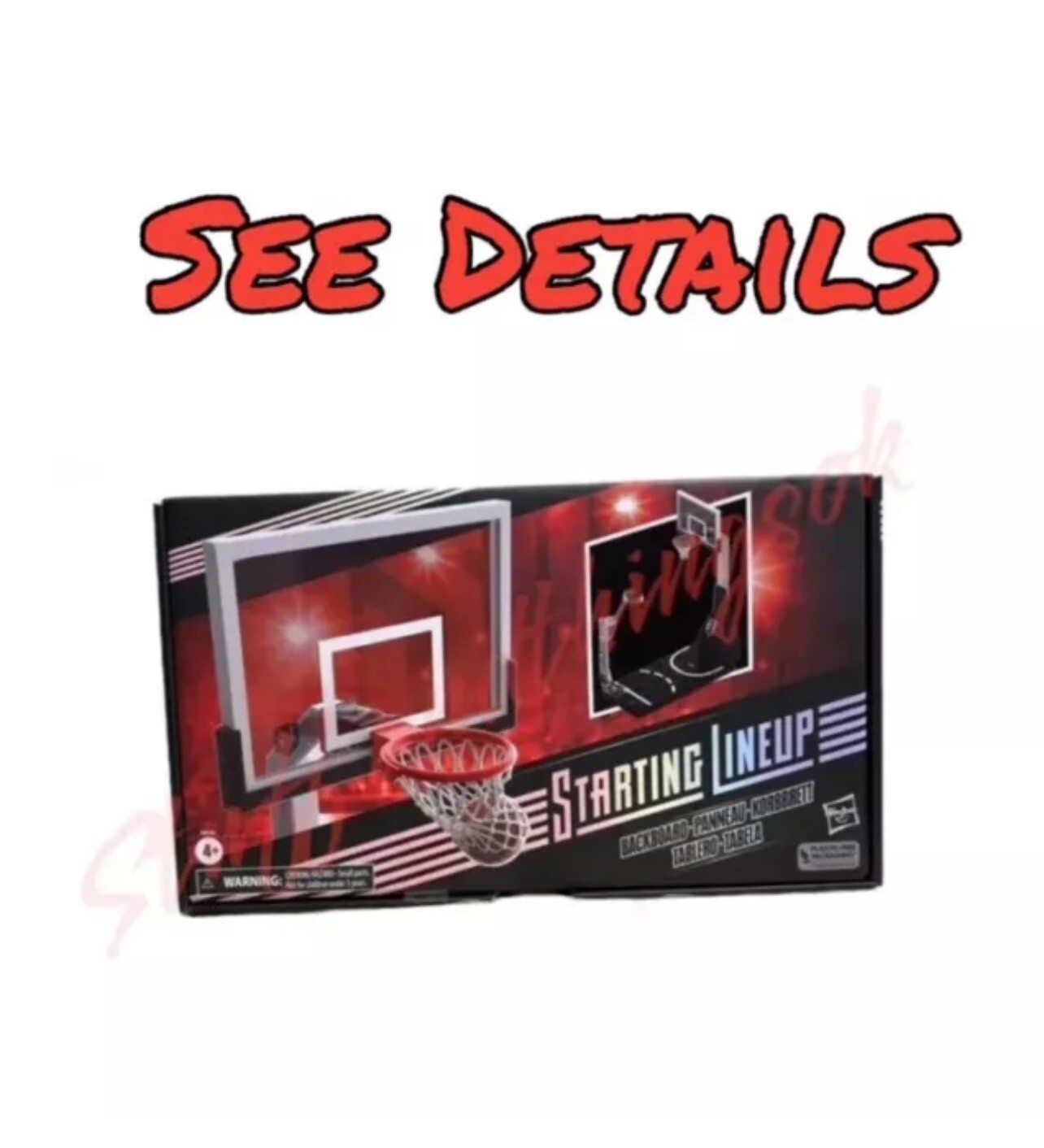 NBA Starting Lineup Basketball Series 1 Backboard Action Figure ...
