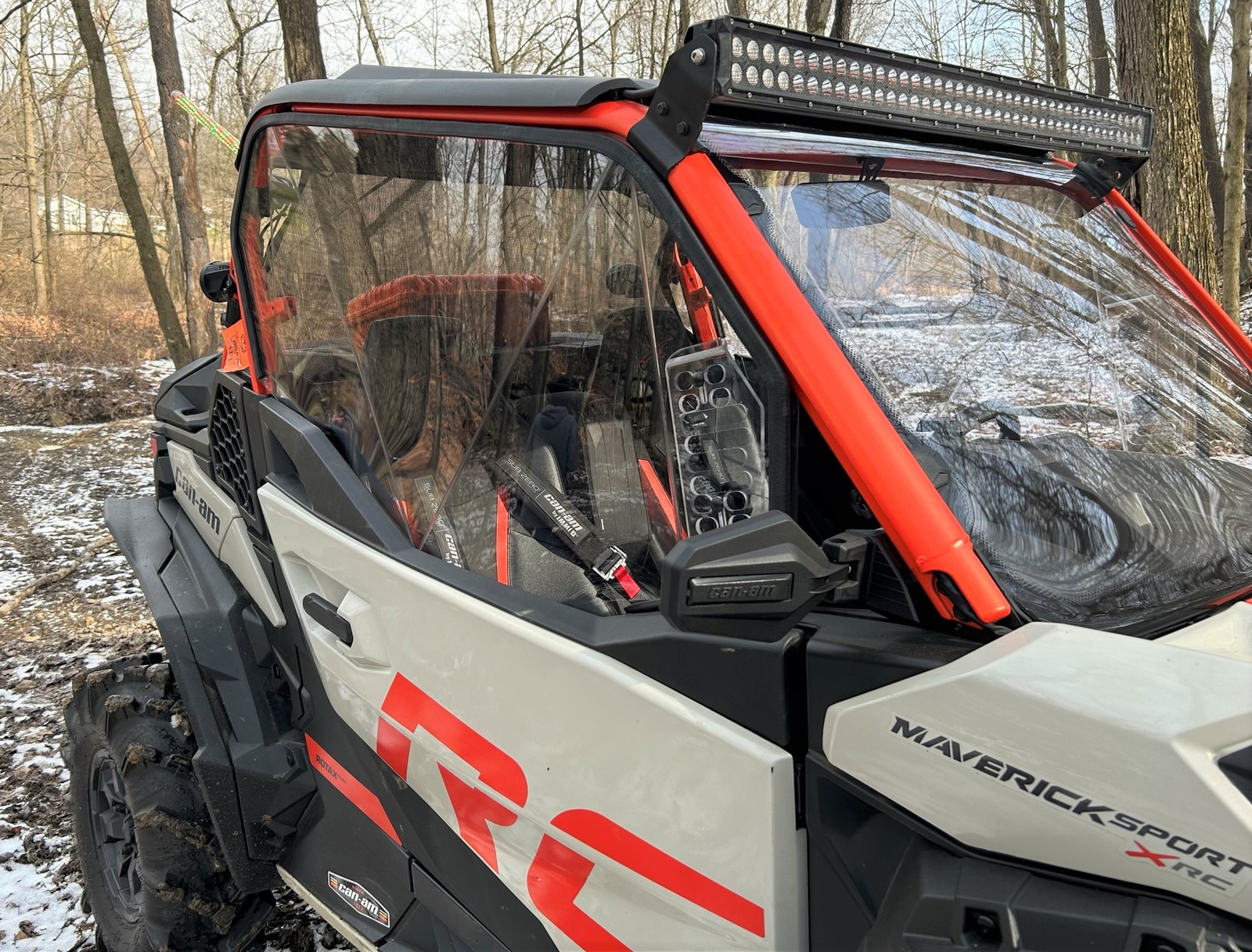 Can Am Maverick Sport 1000R Hard Upper Doors Windows Kit Scratch ...