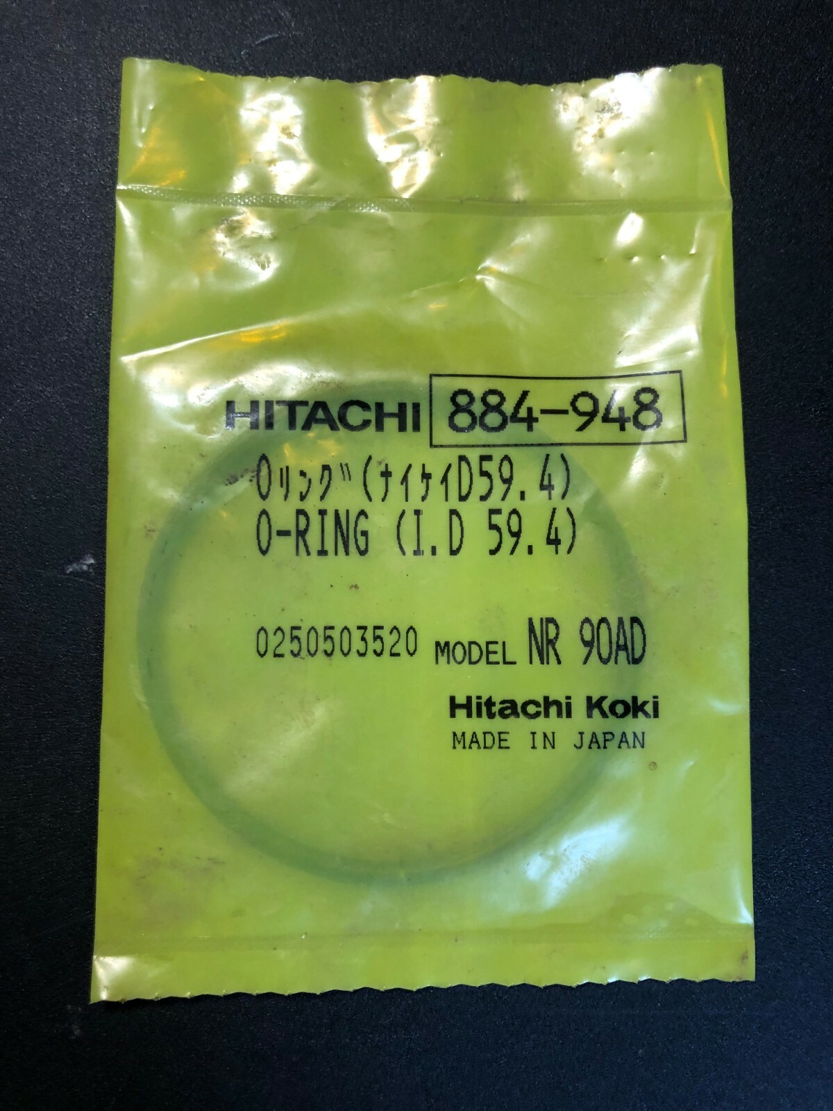Hitachi O-Rings including 878714, 880311, 875638, 884958, 790325 ...