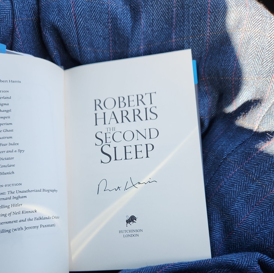 Robert Harris signed book The Second Sleep | eBay UK