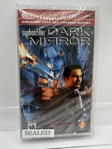 Syphon Filter: Dark Mirror PSP Playstation Portable NEW & SEALED ...