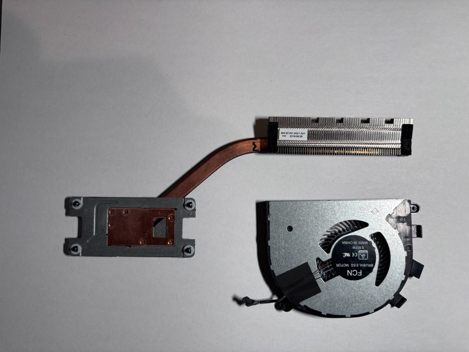 Dell Latitude 3400 4-Pin BGA 1528 CPU Fan with Heatsink DV2KX 8FF1J | eBay