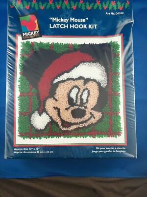 Mickey Mouse Latch Hook Kit New In Box | eBay