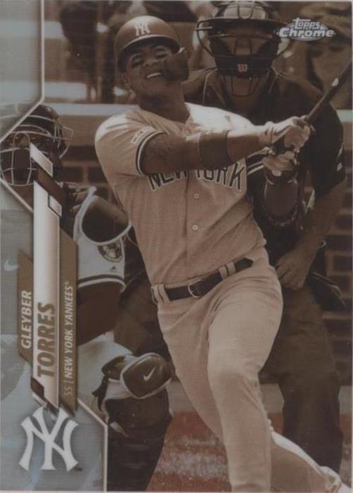 2020 Topps Chrome - Gleyber Torres #45 Sepia Refractor for sale online ...