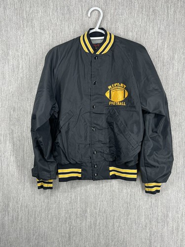 80s Vintage Pla-Jac Dunbrooke Varsity Jacket USA Medi… - Gem