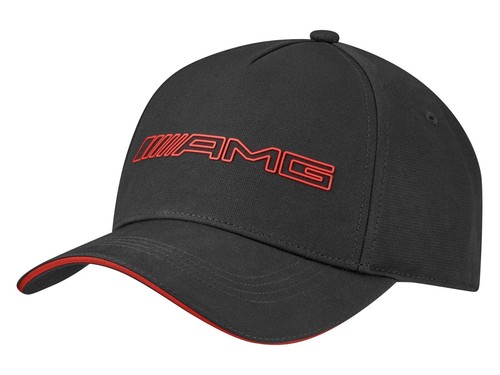 Mercedes-Benz AMG Base Cap Black/Red Adjustable Size New OVP | eBay