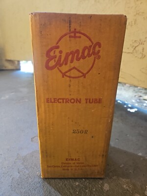 Qty 5 - Eimac 250R Electron Tubes | eBay