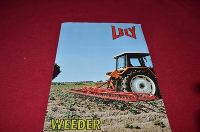 Lely Weeder Dealers Brochure LCOH | eBay