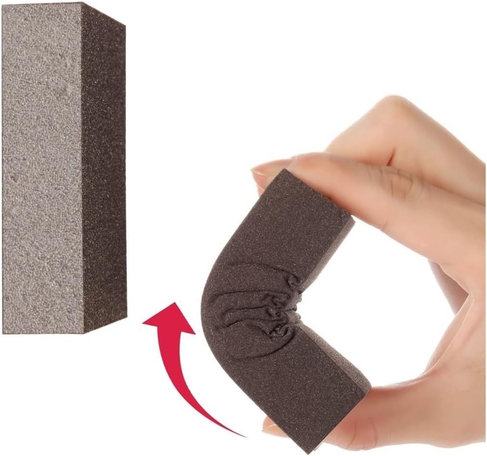 Sanding Blocks P150 Grit Foam Sandpaper Block Sanding Sponge Wet Dry ...
