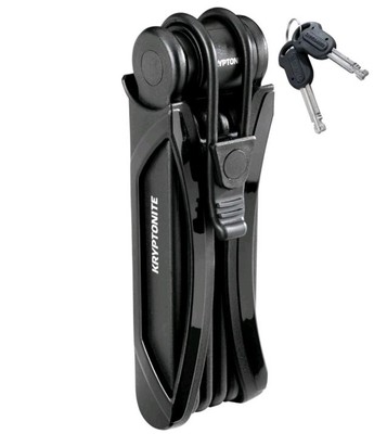 Kryptonite TKO Folding Lock 2' 9" Bike Lock with Level 3 Security open ...