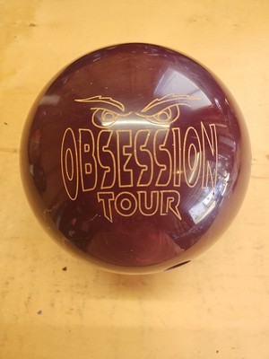Hammer OBSESSION TOUR Bowling Ball 15 Lb Pound Drilled | eBay