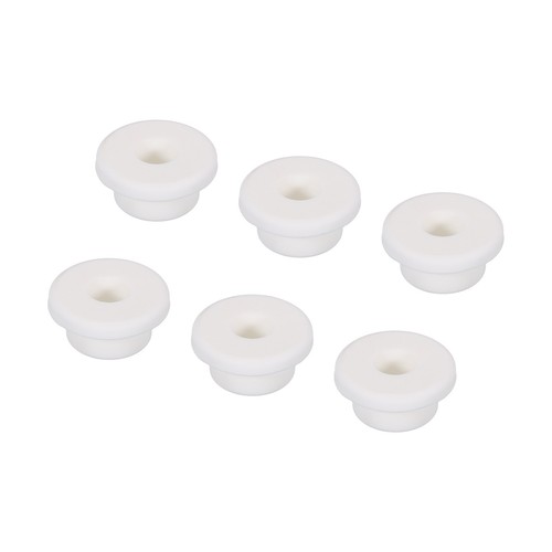 6Pcs T Type Rubber Grommet Mount Dia 21mm ID 11mm H 14mm Seal ...
