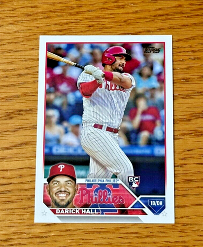 DARICK HALL 2023 Topps Series 1 #209 Rookie RC | eBay