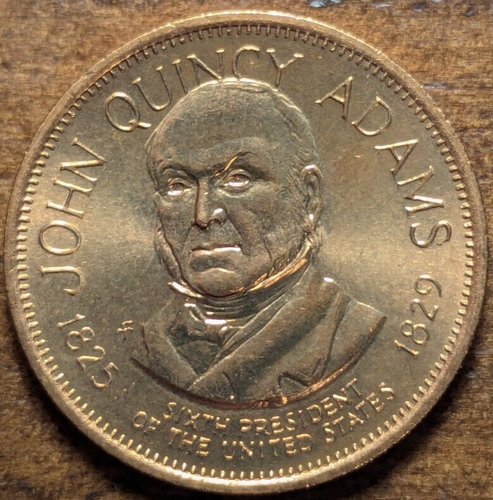 1825-1829 John Quincy Adams 6th President Commemorative Token | eBay