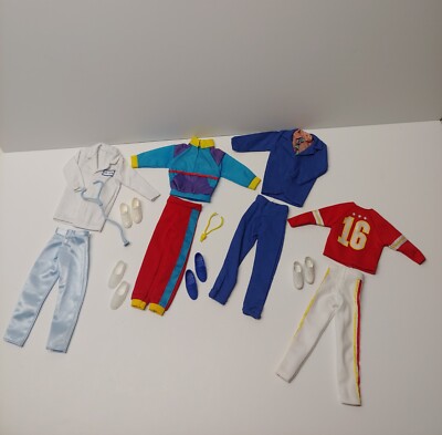 Vintage Ken Doll Clothes Cool Career Fashions Doctor Ken Football ...