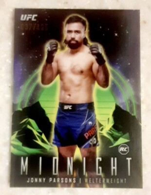 2024 Topps Midnight UFC Midnight Jonny Parsons #037/125 | eBay