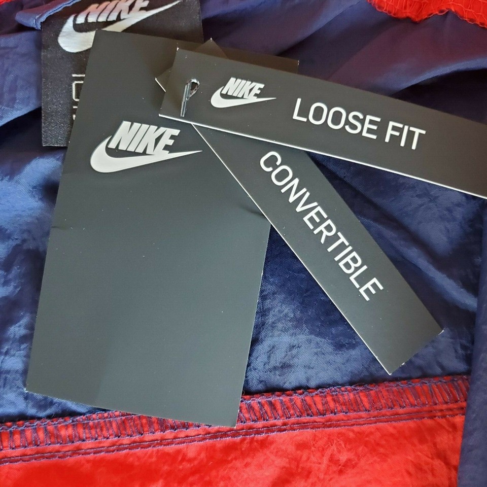 Nike Sportswear Windrunner Jacket Men's Red Blue White Block Casual ...