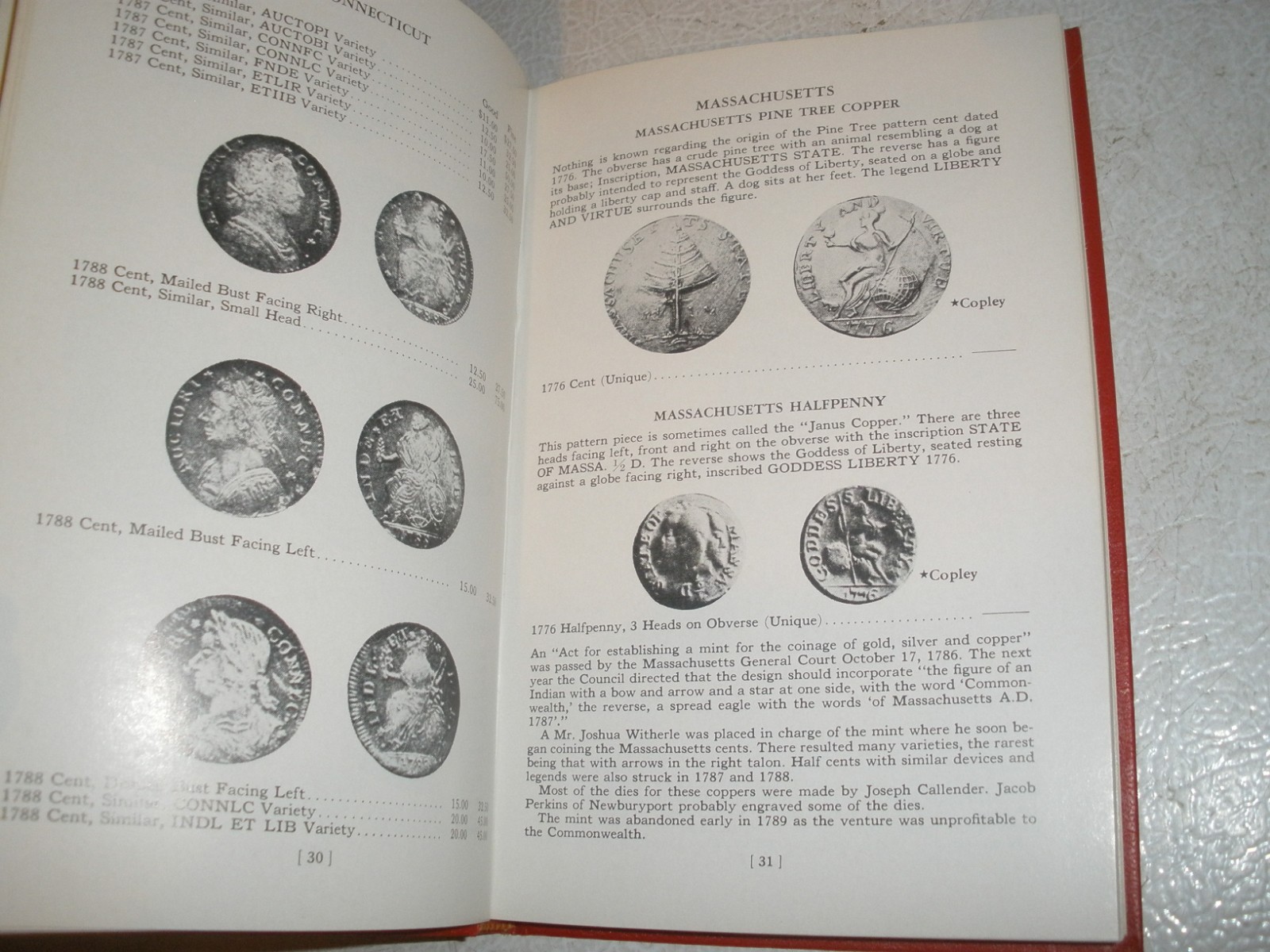 Vtg 1967 20th edition R.S. Yeoman Red Book A Guidebook of United States ...