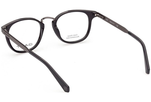 GANT GA3215 001 Shiny Black Plastic Optical Eyeglasses Frame 49-21-145 ...