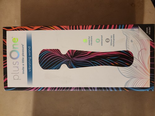PLUS ONE VIBRATING WAND BRAND NEW & SEALED | eBay