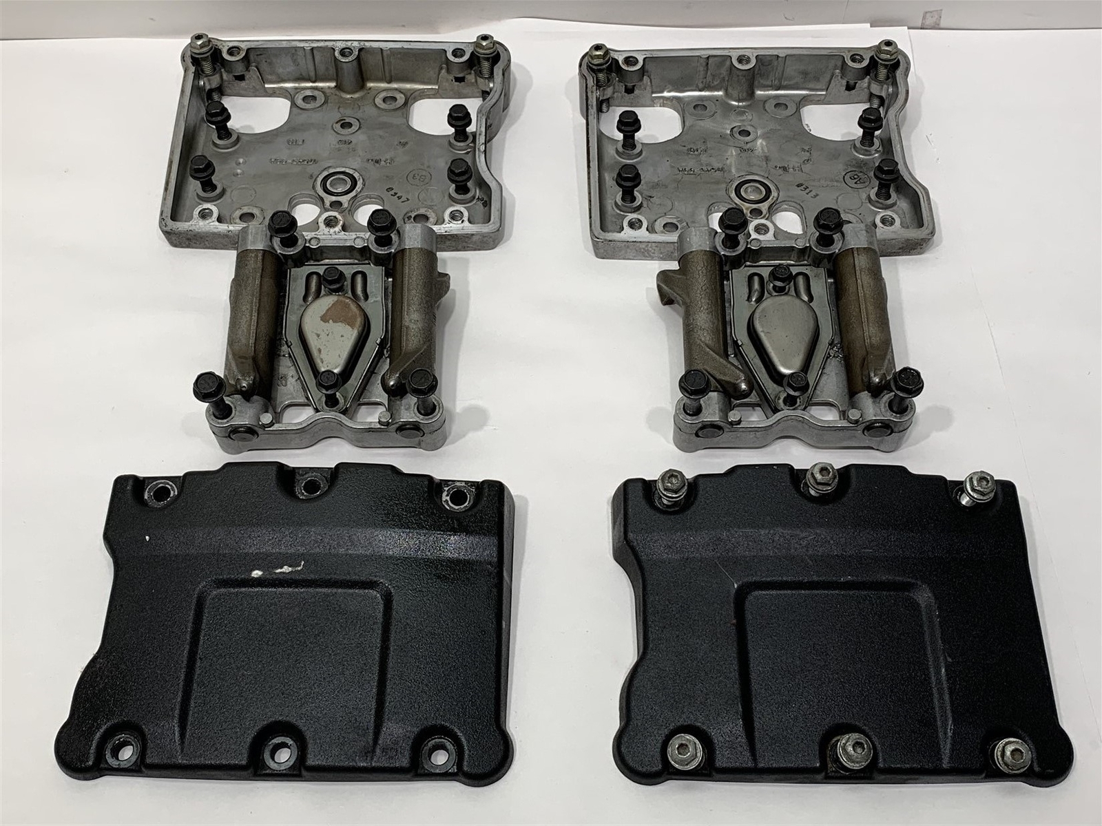 06 Harley-Davidson Dyna Super Glide Rocker Boxes Black 17571-99 17543 ...