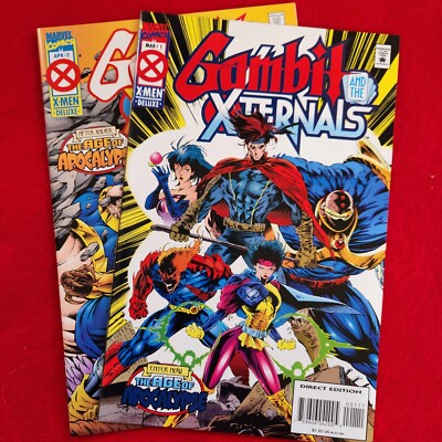Gambit Externals #1 and #2 Marvel Comics 1995 Fine | eBay