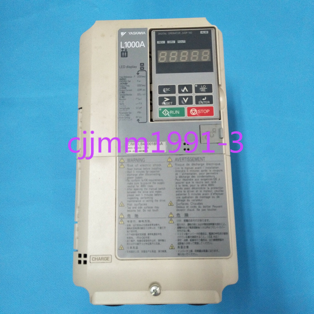 1PC Used YASKAWA L1000A series inverter CIMR-LB4A0018FAA 380V 7.5KW | eBay