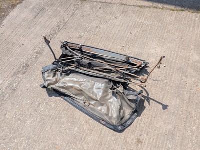 MGB Grey Folding Roof Frame Plus Header Rail. | eBay UK