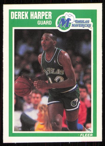 1989-90 Fleer #35 Derek Harper Dallas Mavericks Card | eBay