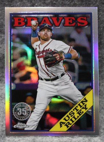 Austin Riley 2023 Topps Chrome 1988 Insert #88BC-3 Braves | eBay