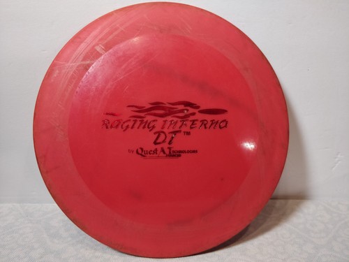 Vintage QuestAT Raging Inferno DT Red 171 grams disc golf | eBay