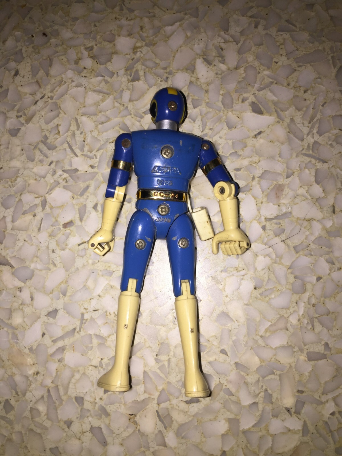 Dengeki Sentai Changeman Change Pegasus Blue Bandai Gc-24 Metal mixed ...