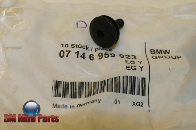 BMW Torx Bolt ISA M6x18 SW 07146959923 Genuine X2 for sale online | eBay