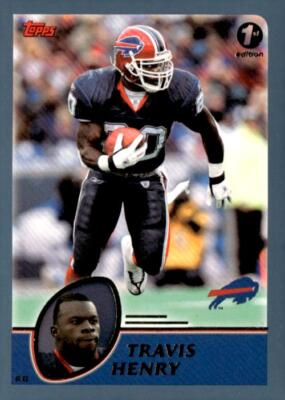 2003 Topps 1st Edition #262 Travis Henry | eBay