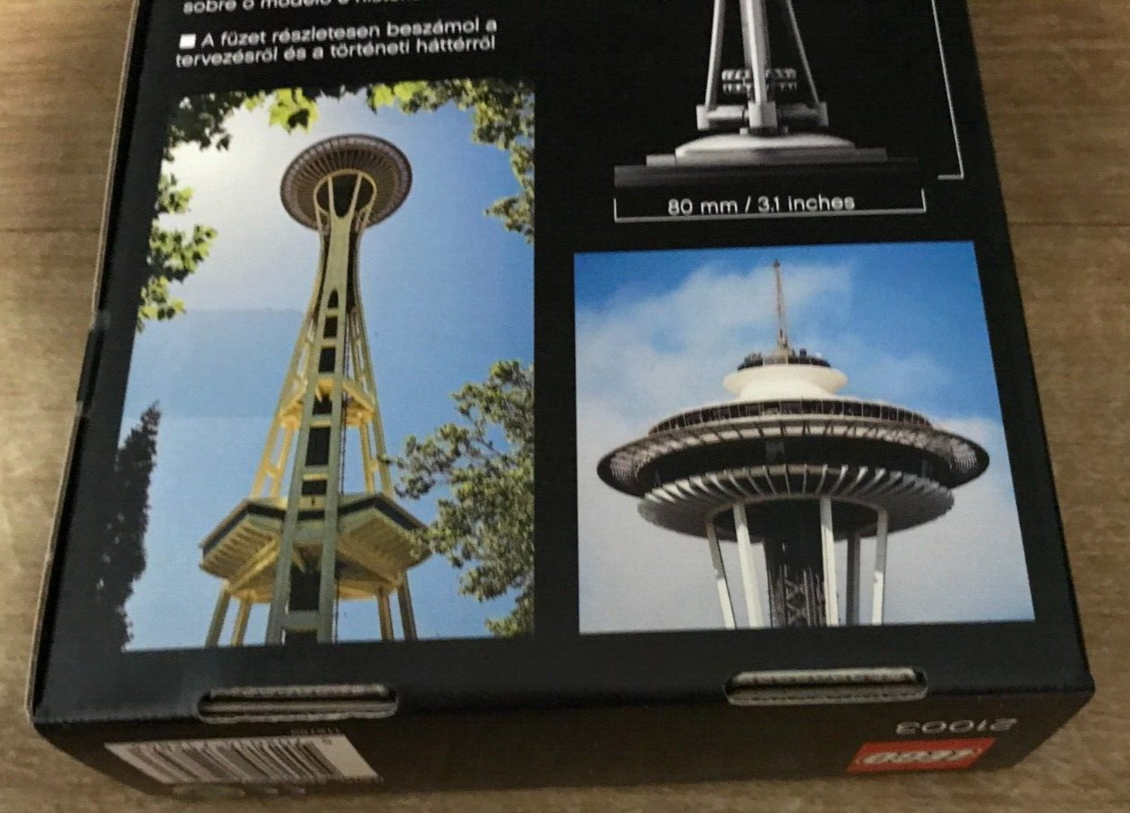 LEGO ARCHITECTURE: Seattle Space Needle (21003) for sale online | eBay