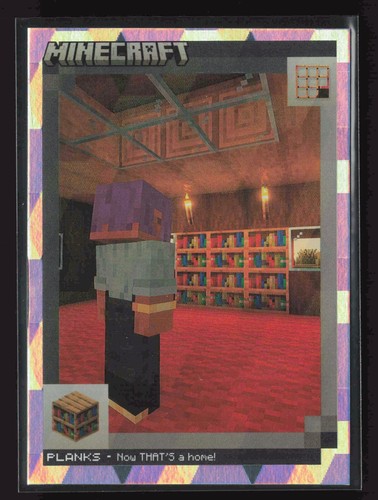 2024 Panini Minecraft - Crafting Chronicles Cubic Foil - #108 Planks | eBay