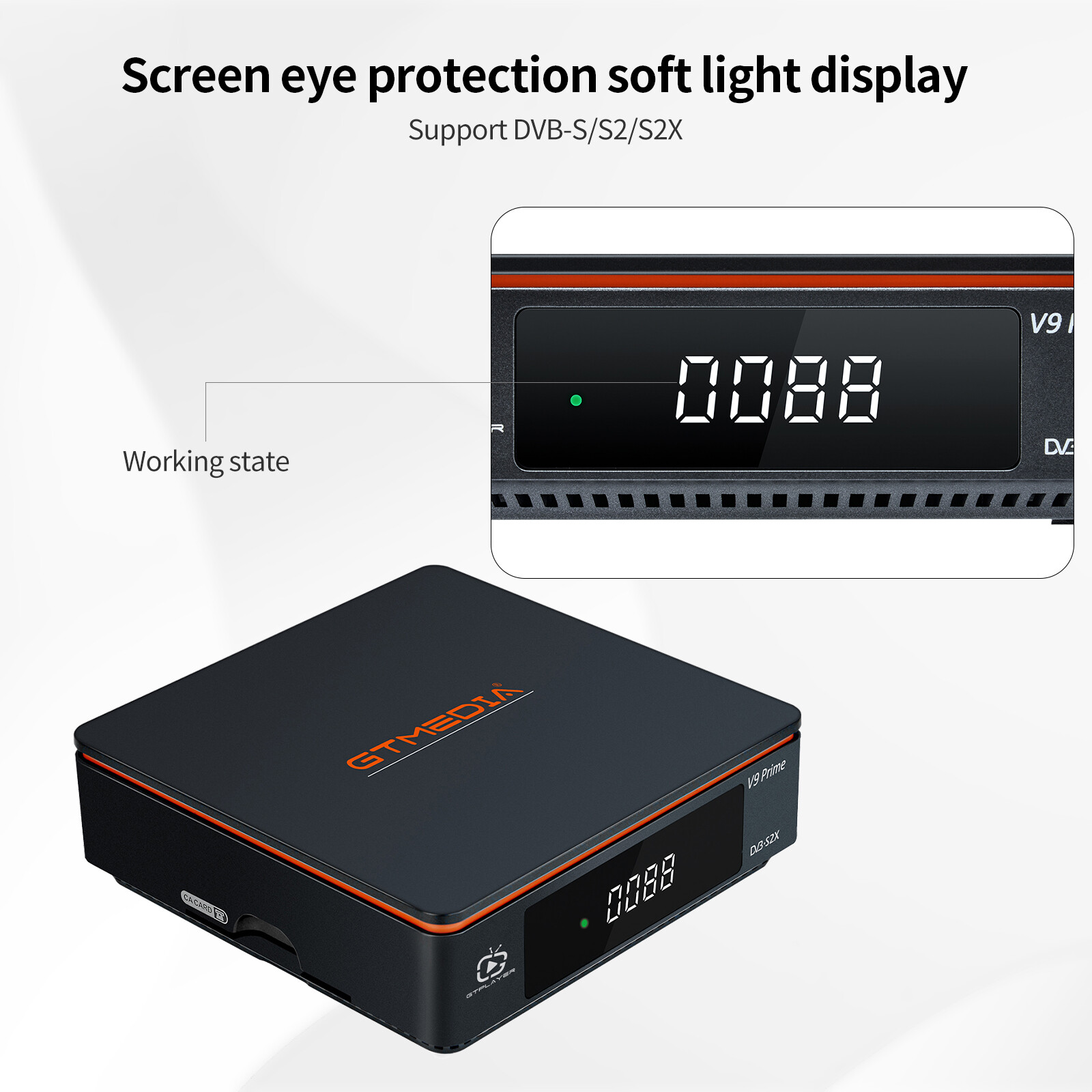 DVB-S/S2/S2X FTA Satellite Receiver FHD IP-TV Box WIFI DVR Media Player ...