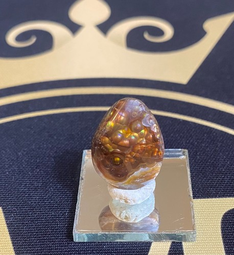 15.0ct Natural Fire Agate Cabochon Cab 3.0g | eBay